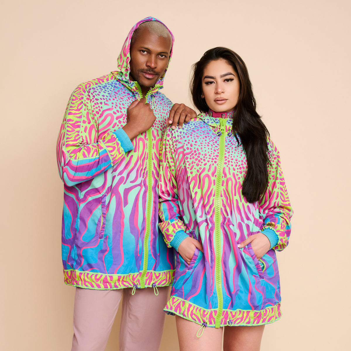 NEON FLUX RAIN JACKET – NIXI KILLICK